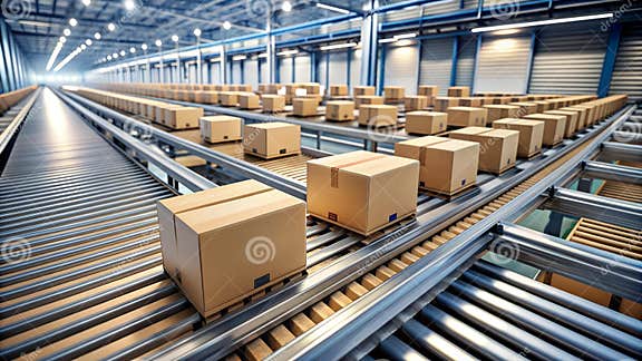 A Symphony of Cardboard: a Dynamic Visual of Packages Moving through a ...