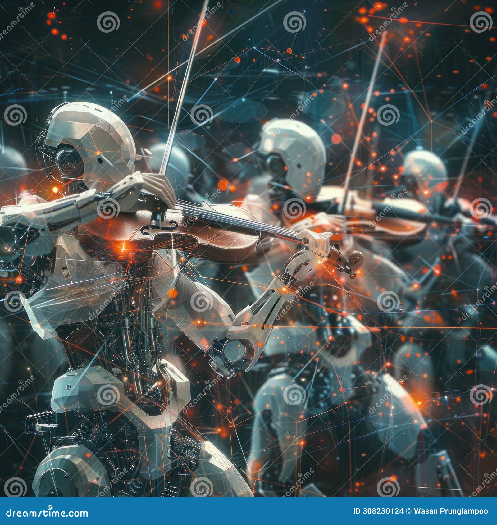 The Symphony of Cybernetic Teamwork a Visual Orchestra of AI and Human ...