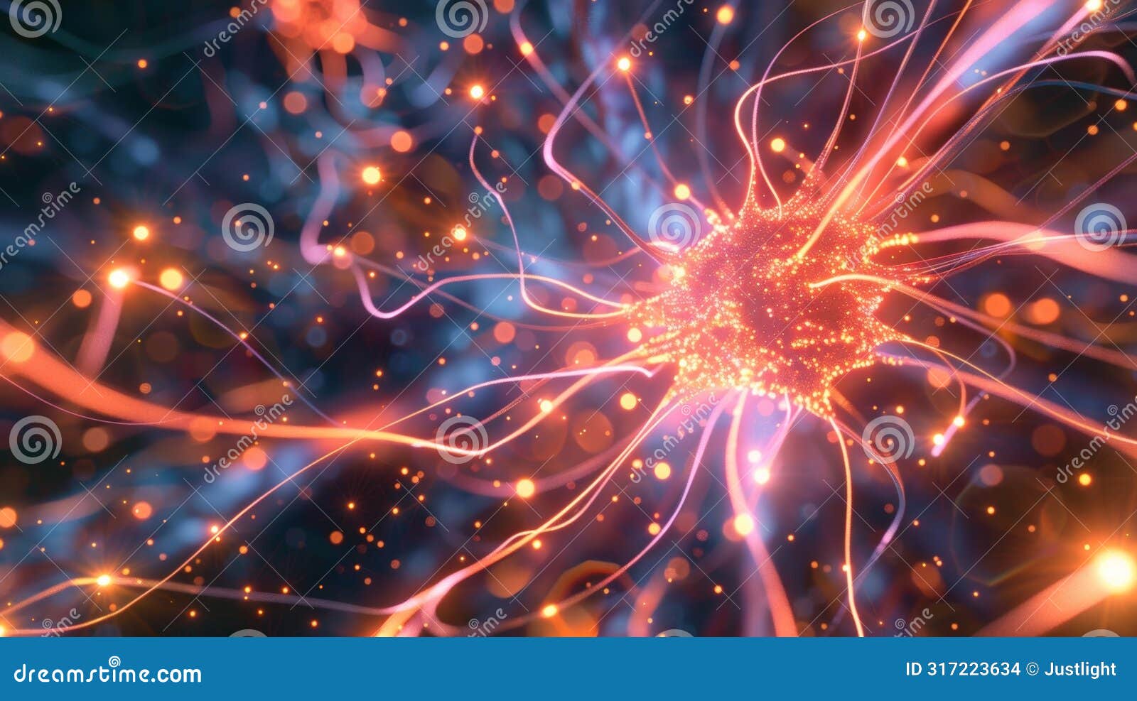 A Symphony of Flashing Lights Depicting the Symmetrical Nature of the ...