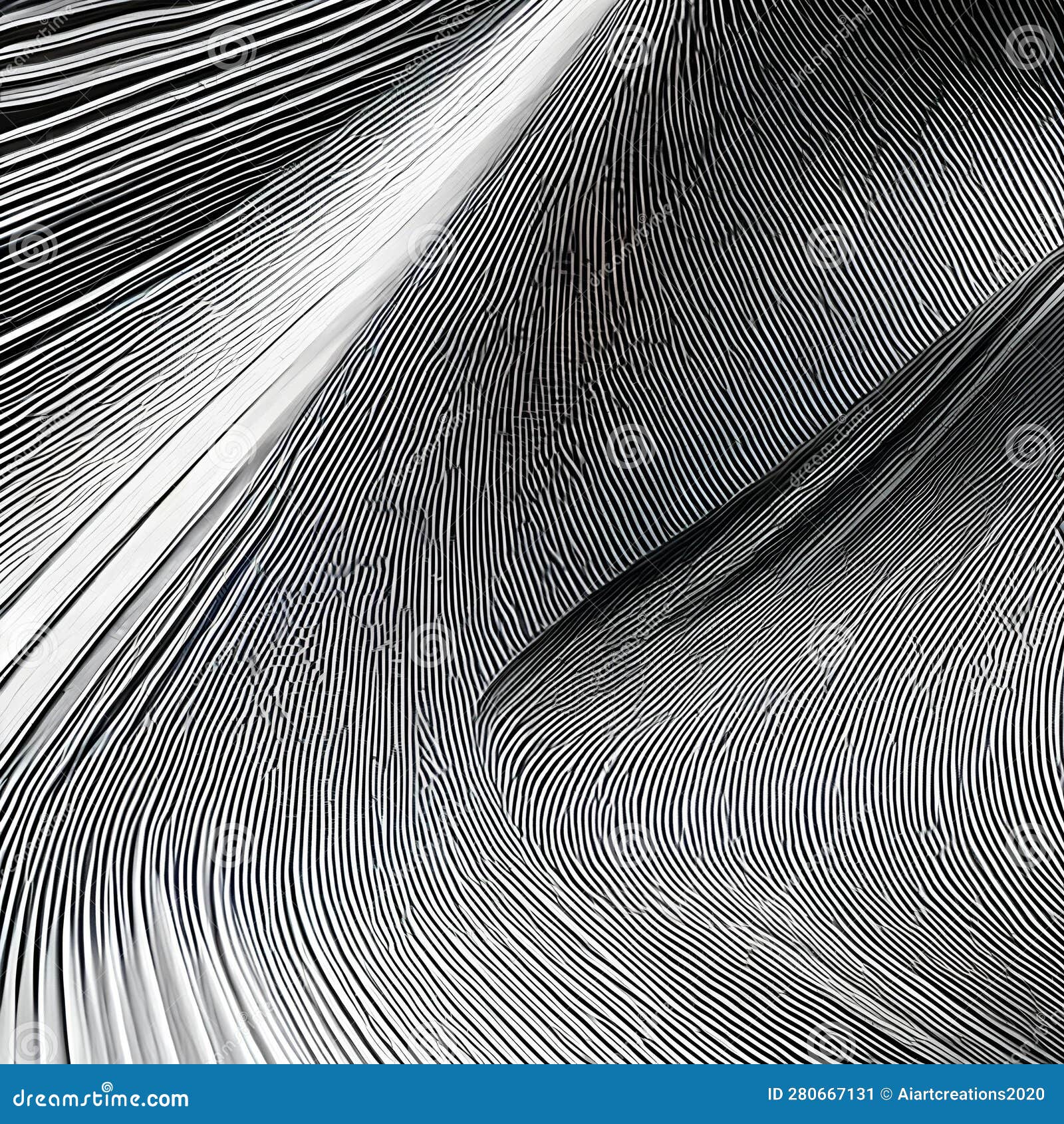 A Symphony of Flowing Lines and Curves, Creating a Harmonious and ...