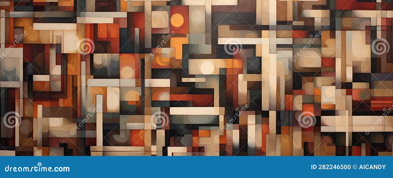 Symphony of Geometric Abstractions Intersecting and Overlapping ...