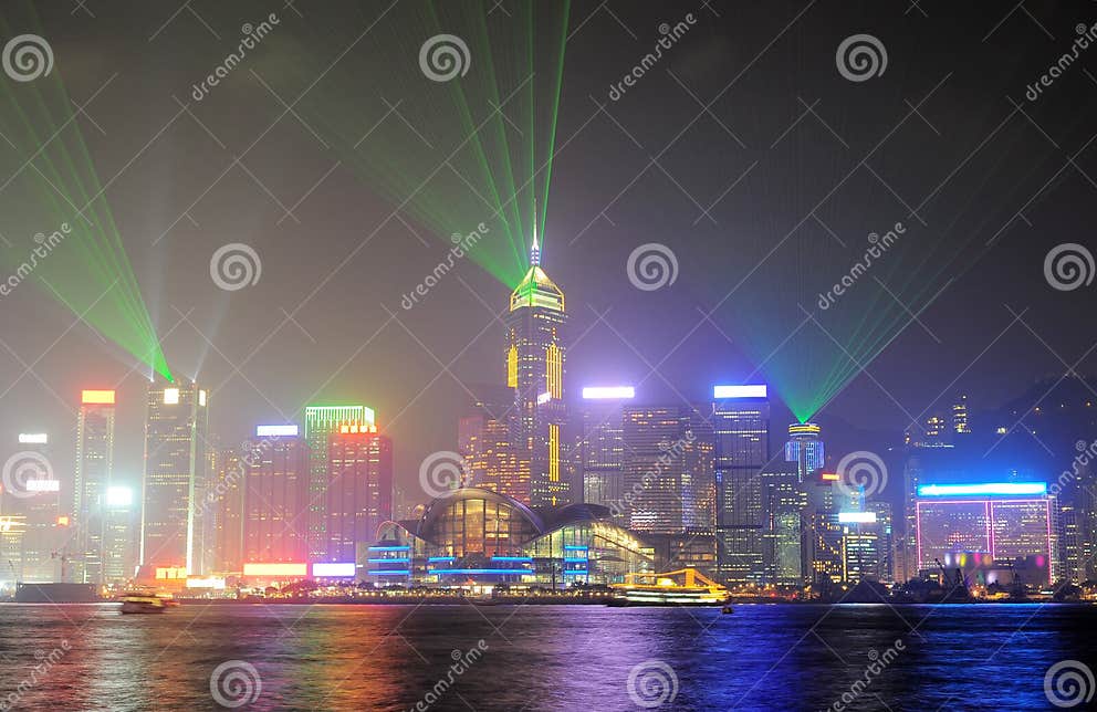 Symphony of Lights stock photo. Image of large, nighttime - 29200710