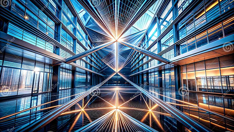 A Symphony of Lines a Captivating Composition of Intersecting Lines Creating a Generative AI ...