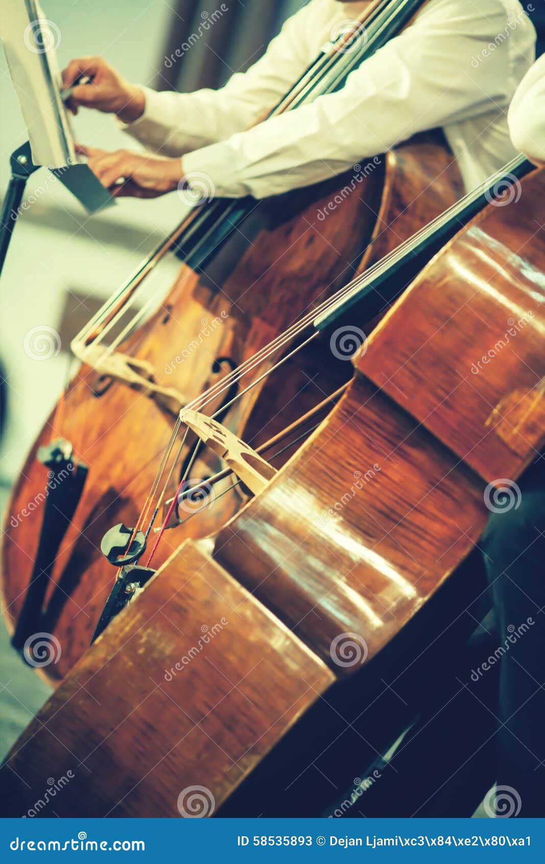 Symphony Orchestra on Stage Stock Image - Image of music, jazz: 58535893