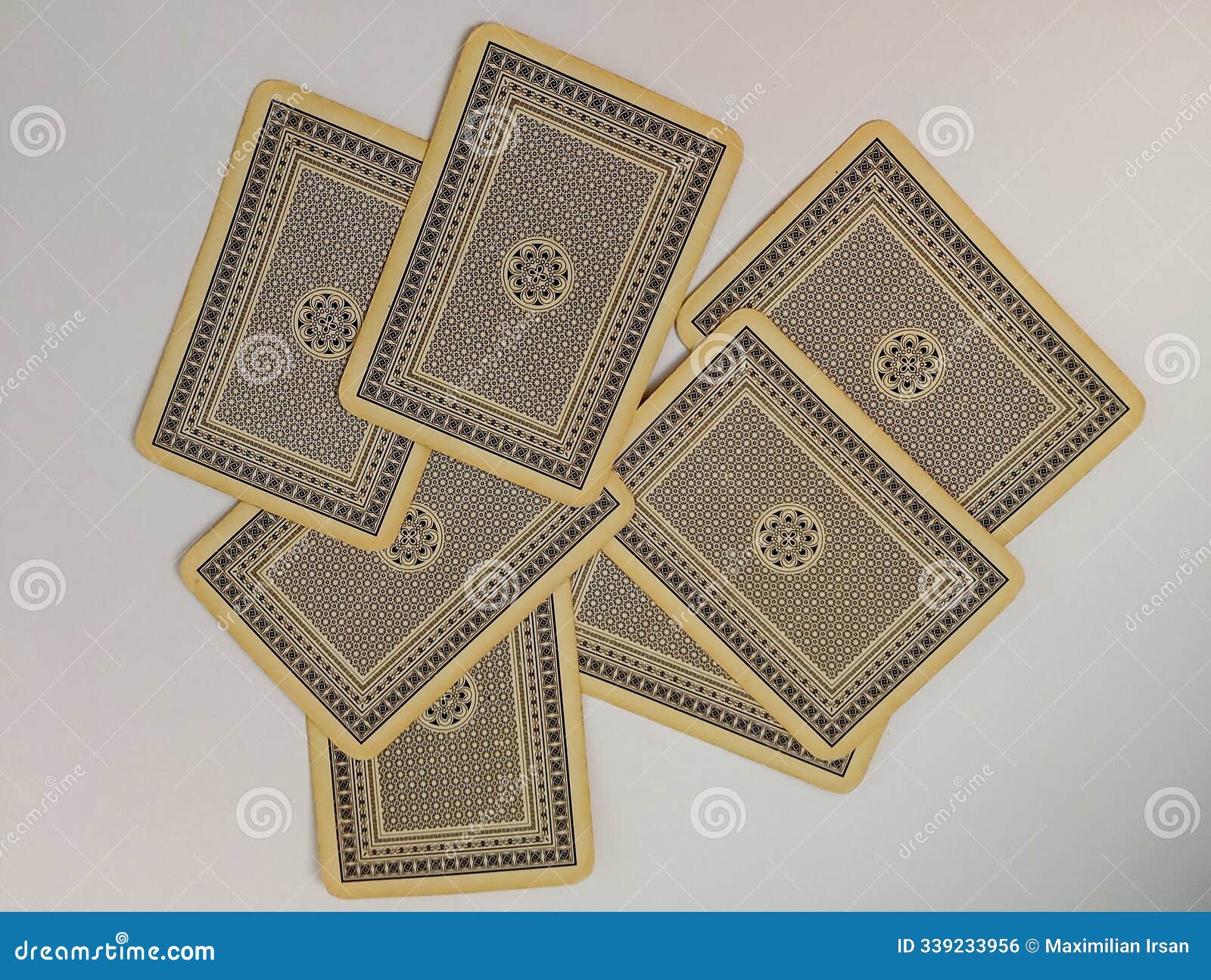 A Symphony of Patterns: Intricate Playing Card Designs Stock Photo ...