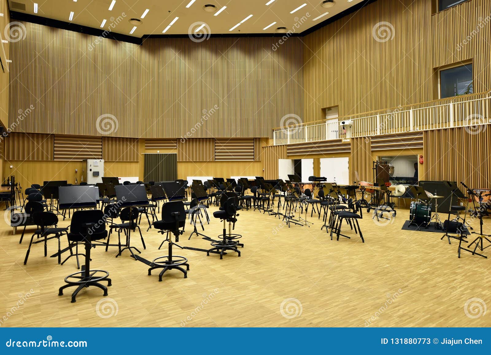 The Symphony Rehearsal Room Stock Image - Image of orchestranits ...