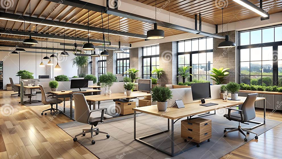 A Symphony of Shared Spaces an Open Floor Plan Office Designed for Collaborative Innovation ...