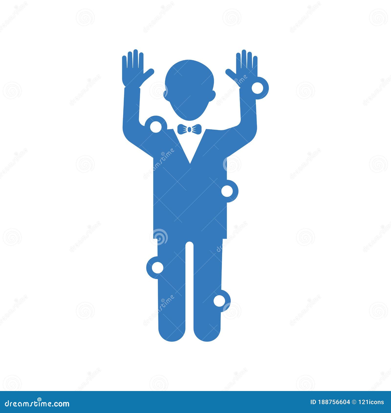 Symptom Checker Icon, Blue Vector Graphics Stock Illustration ...
