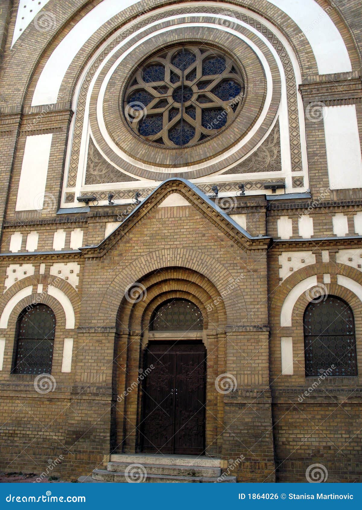 Synagogue stock photo. Image of outside, religion, jewish - 1864026