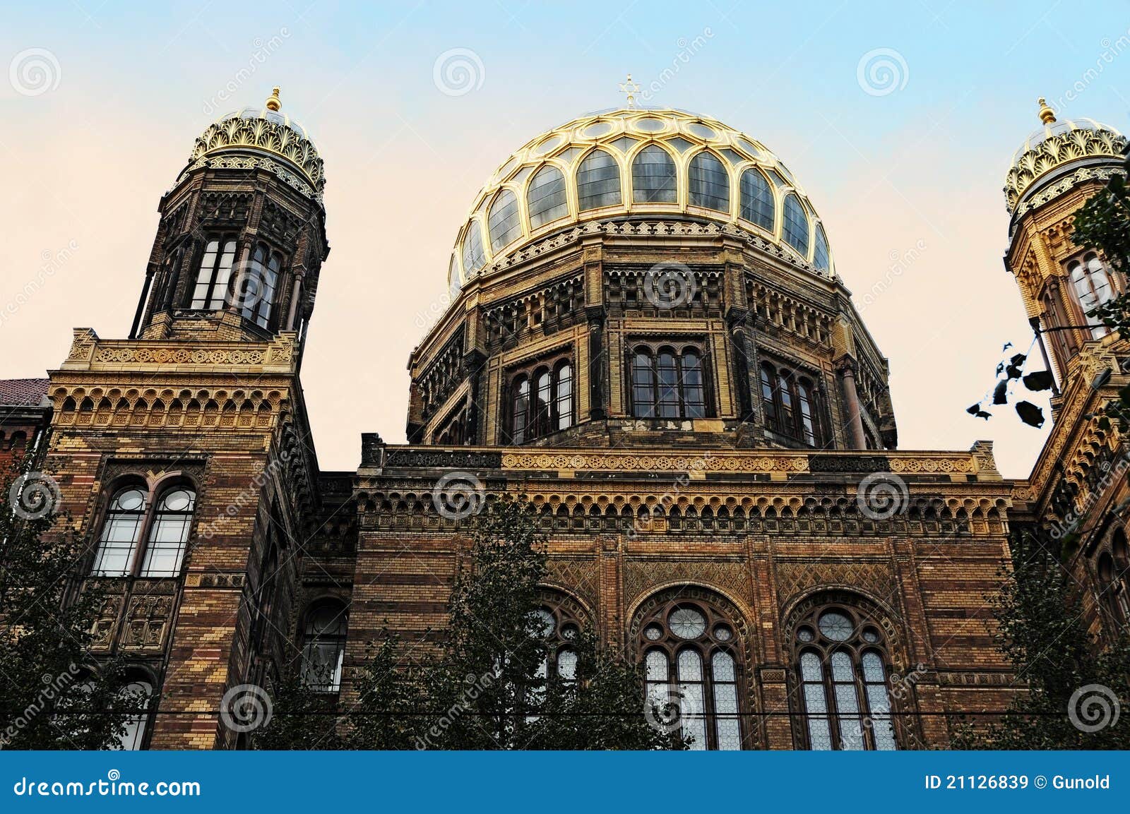 Synagogue stock image. Image of jewish, towers, tourism - 21126839