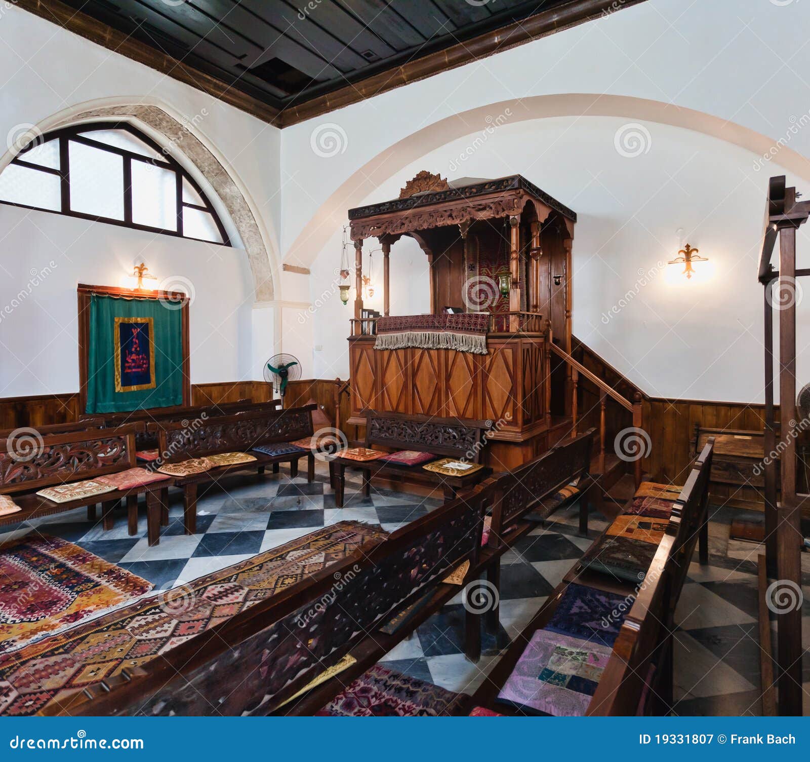 Synagogue in Chania, Crete, Greece Stock Image - Image of hebrew ...