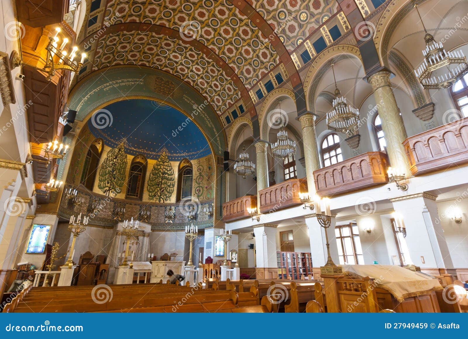 Synagogue Interior Royalty Free Stock Images - Image: 27949459