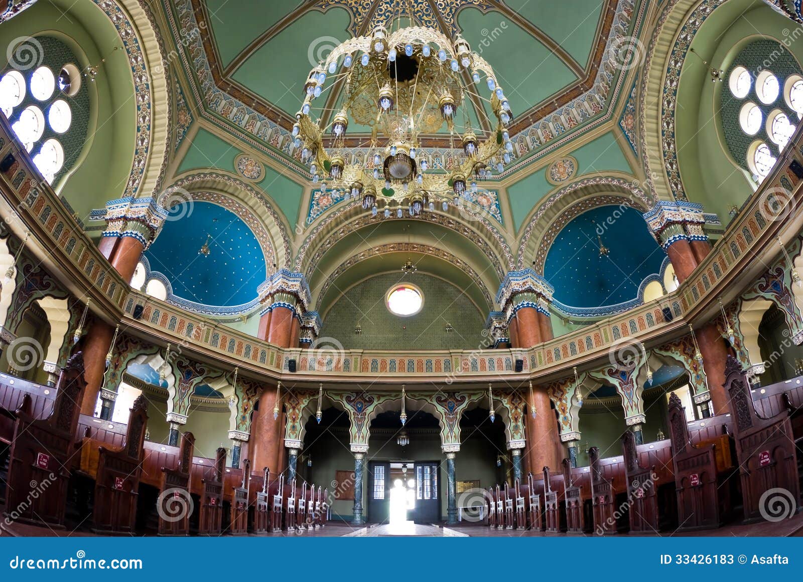 Synagogue Interior stock image. Image of culture, jewish - 33426183