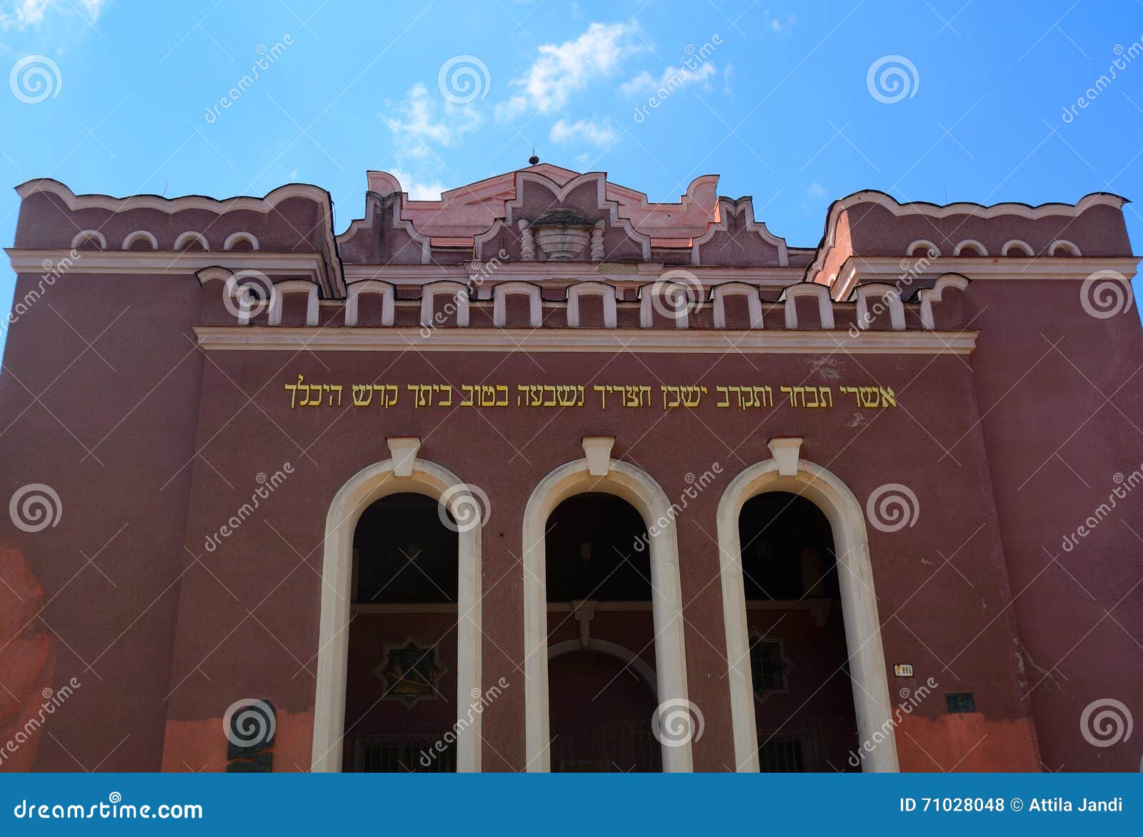 Synagogue, Kosice, Slovakia Editorial Stock Photo - Image of david ...