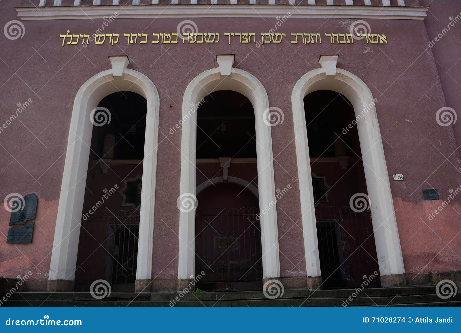 Synagogue, Kosice, Slovakia Editorial Stock Image - Image of faith ...