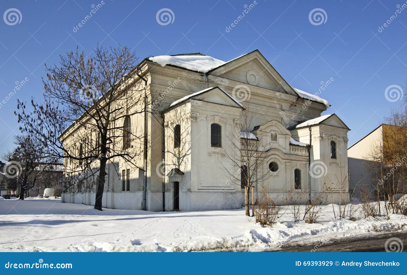 Synagogue in Liptovsky Mikulas. Slovakia Stock Image - Image of ...