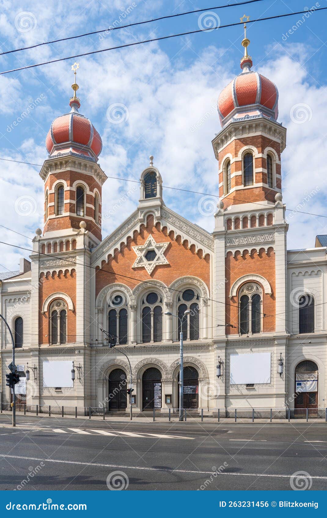 Synagogue in Pilsen, Czech Republic Editorial Photo - Image of great ...