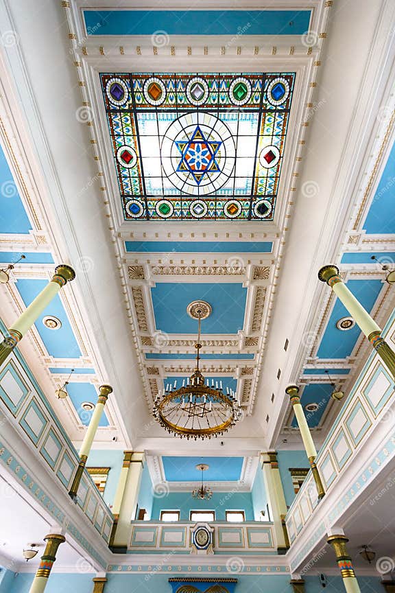Synagogue in Riga stock image. Image of spiritual, colored - 47200851