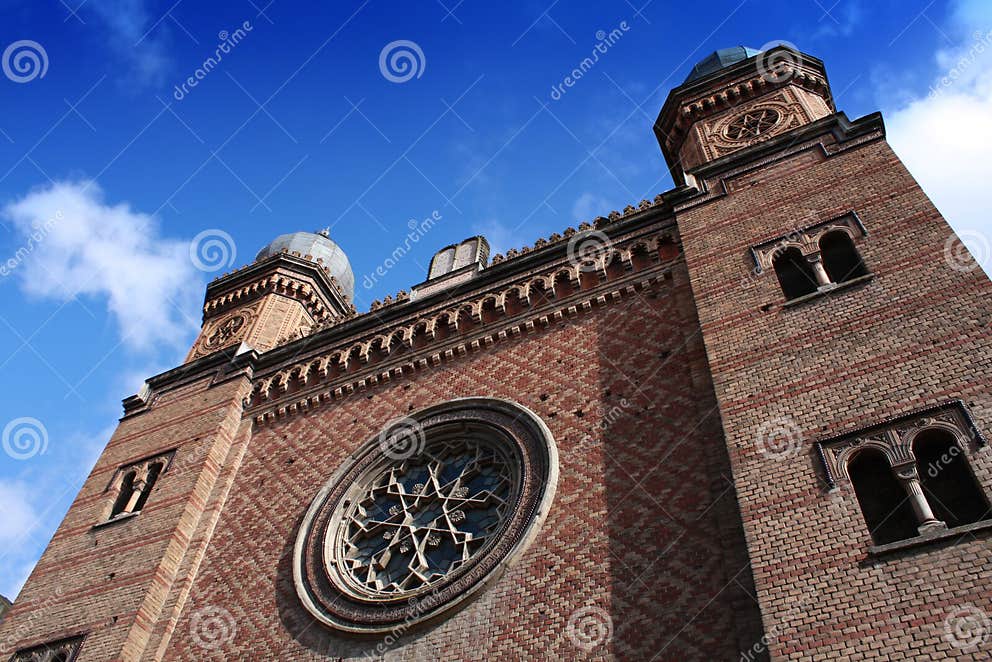 Synagogue in Timisoara, Romania Stock Image - Image of synagogue ...