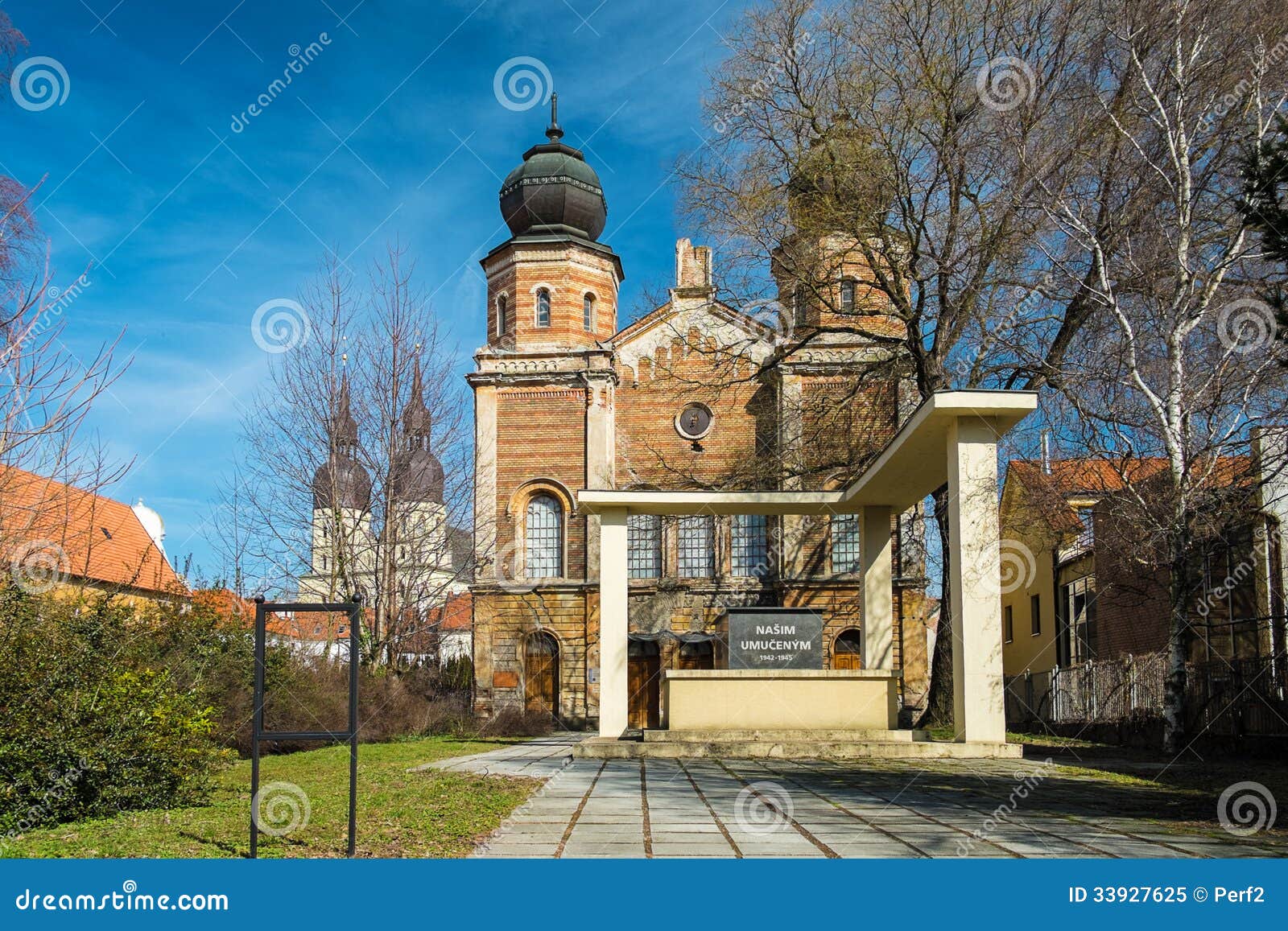 Synagogue in Trnava stock image. Image of architecture - 33927625