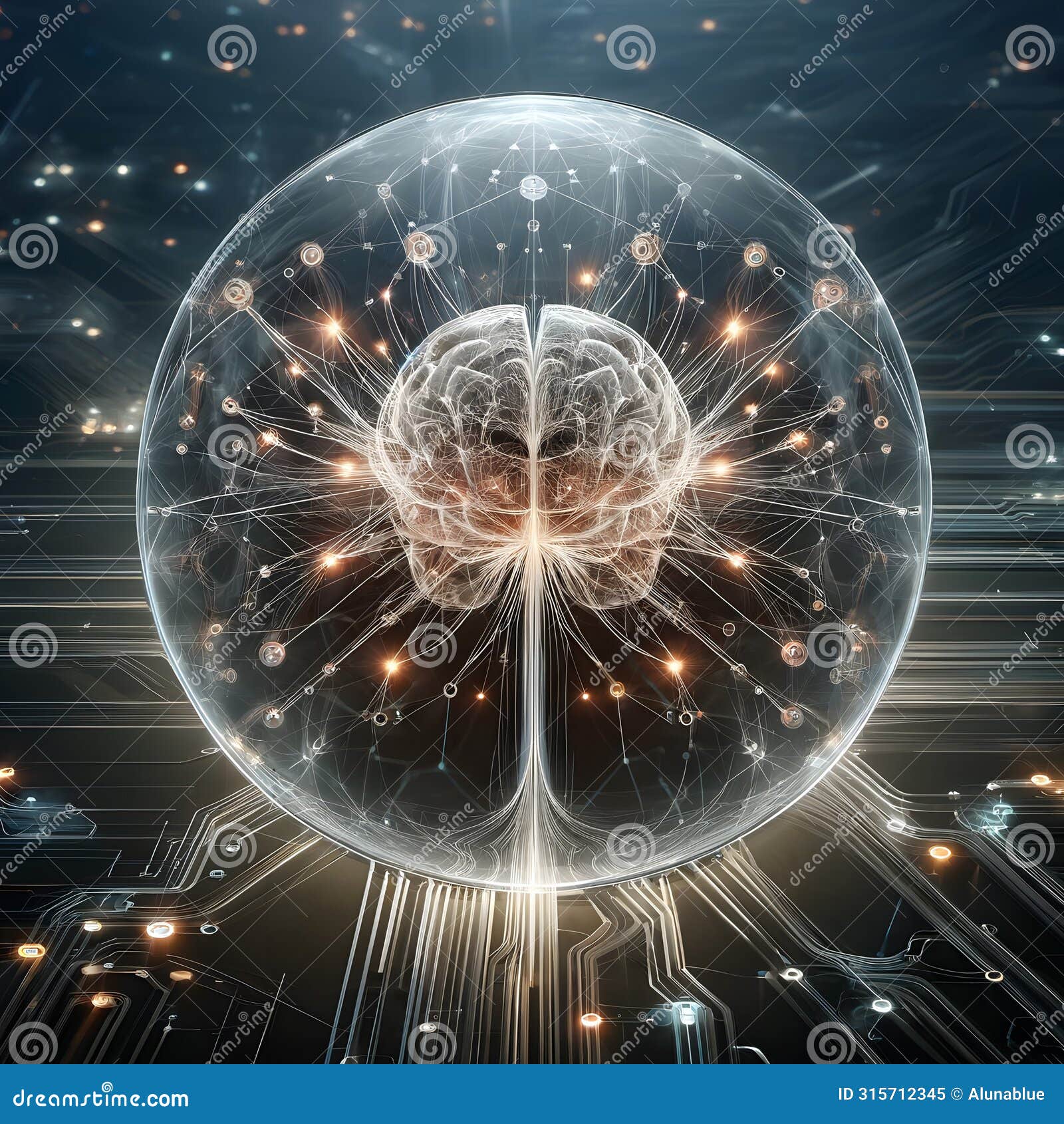 Synaptic Brain Network Sphere - Intersection of Mind and Digital ... Synaptic Brain Network Sphere - Intersection of Mind and Digital ...