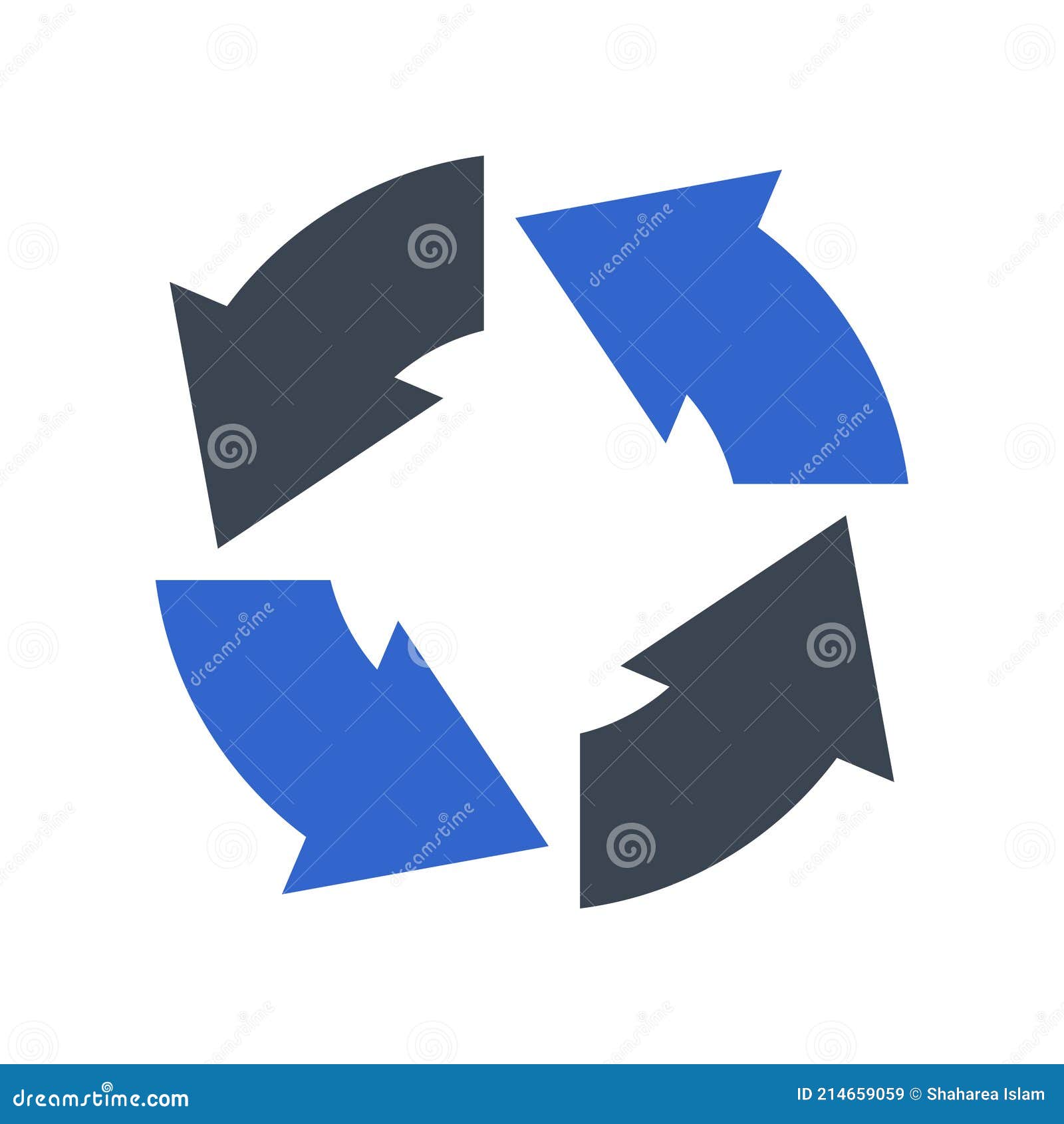 Sync arrow icon stock vector. Illustration of arrow - 214659059