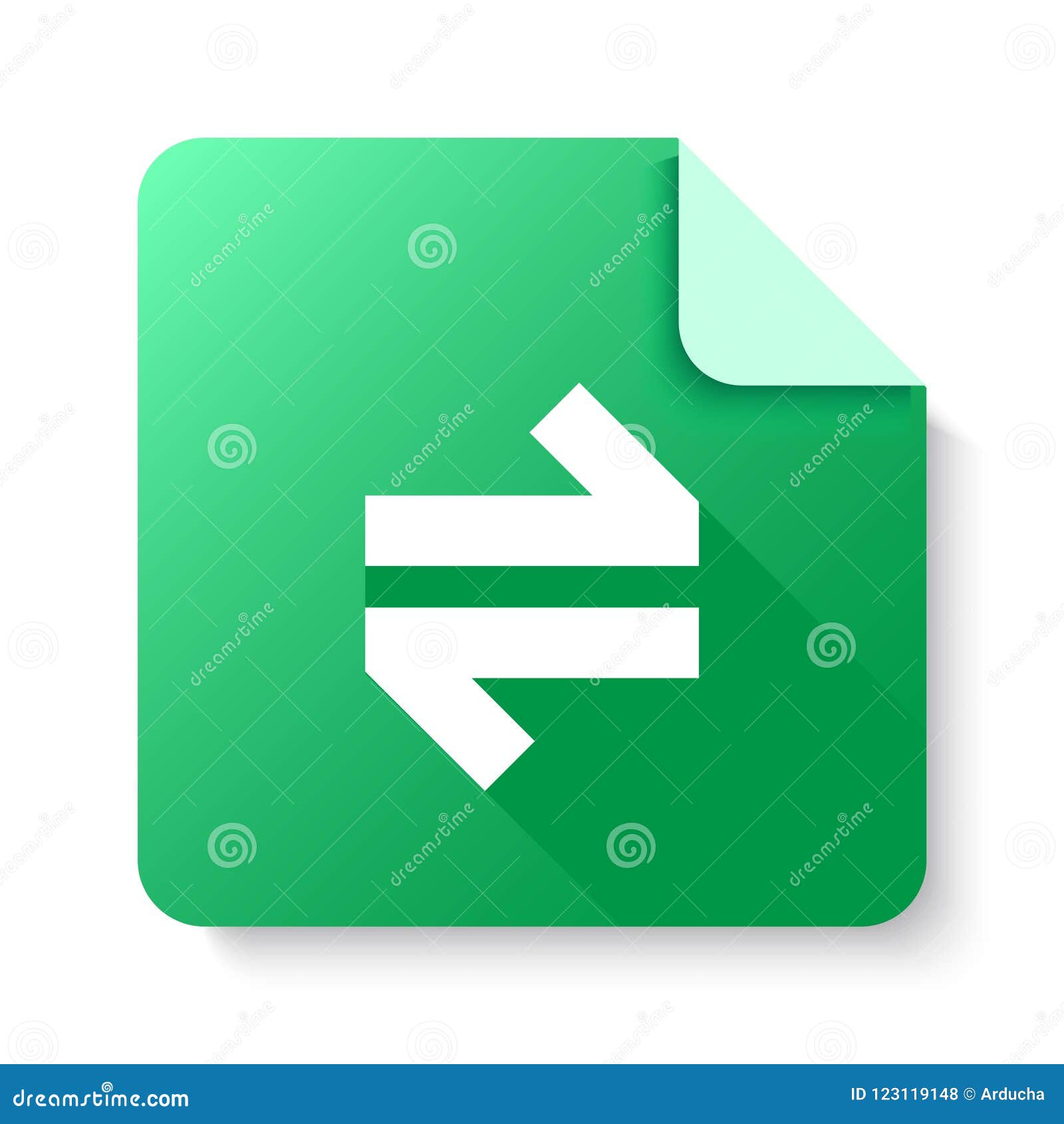 Sync stock vector. Illustration of share, sync, device - 123119148