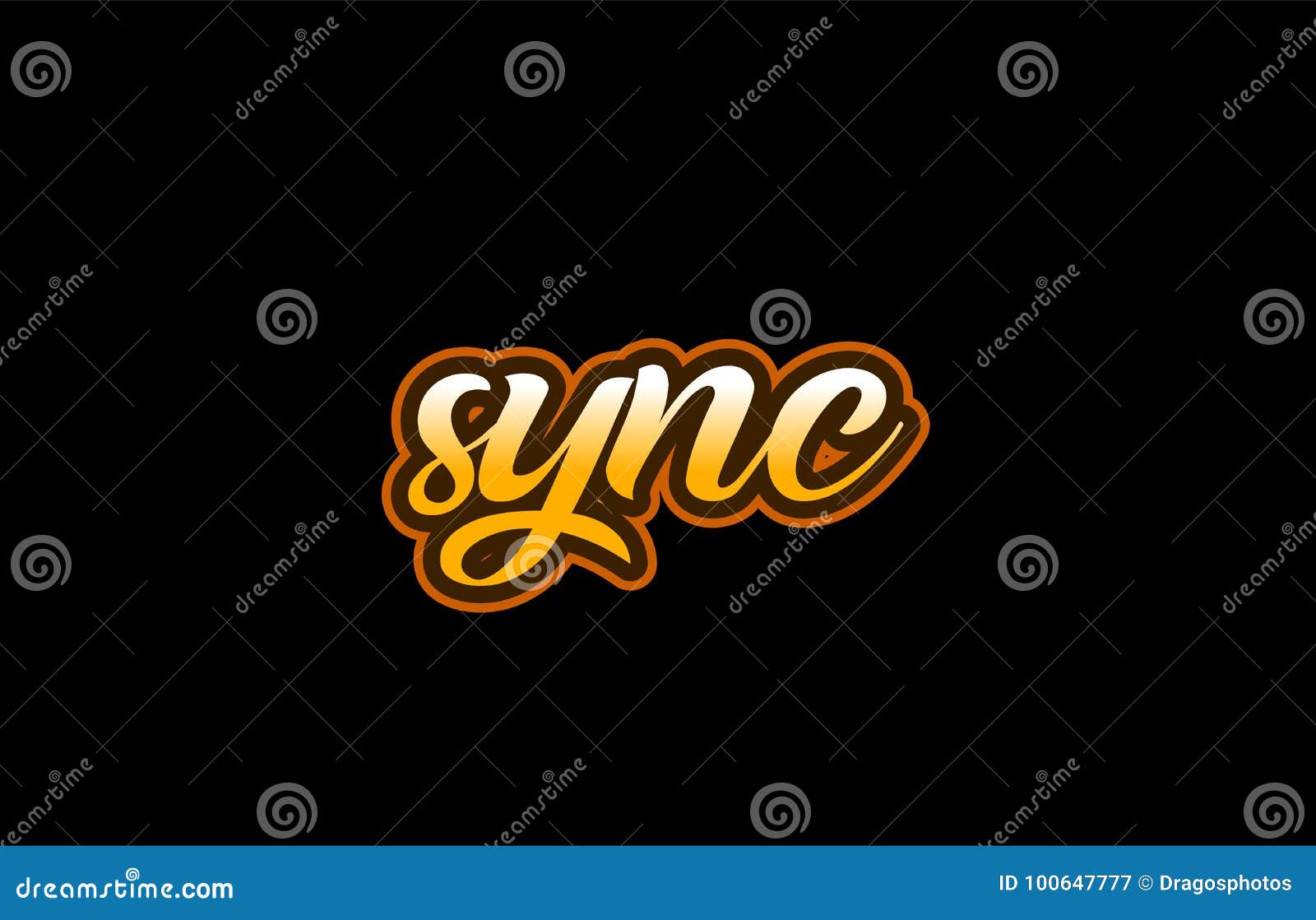Sync Word Text Banner Postcard Logo Icon Design Creative Concept Stock ... Sync Word Text Banner Postcard Logo Icon Design Creative Concept Stock ...