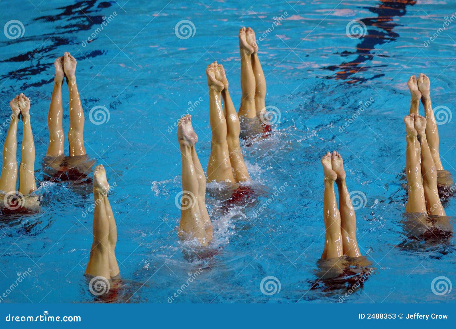 Synchro 018 stock image. Image of synchro, legs, competition - 2488353
