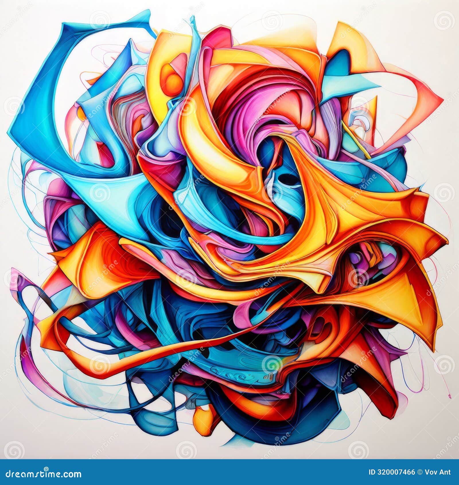 Synchronism Drawing a Drawing that Focuses on Captuen Stock ...