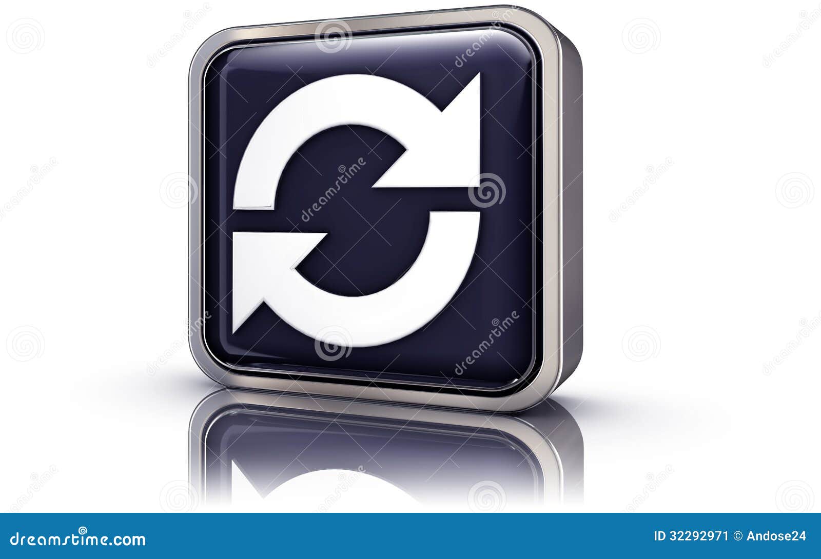 Synchronize stock illustration. Illustration of sync - 32292971