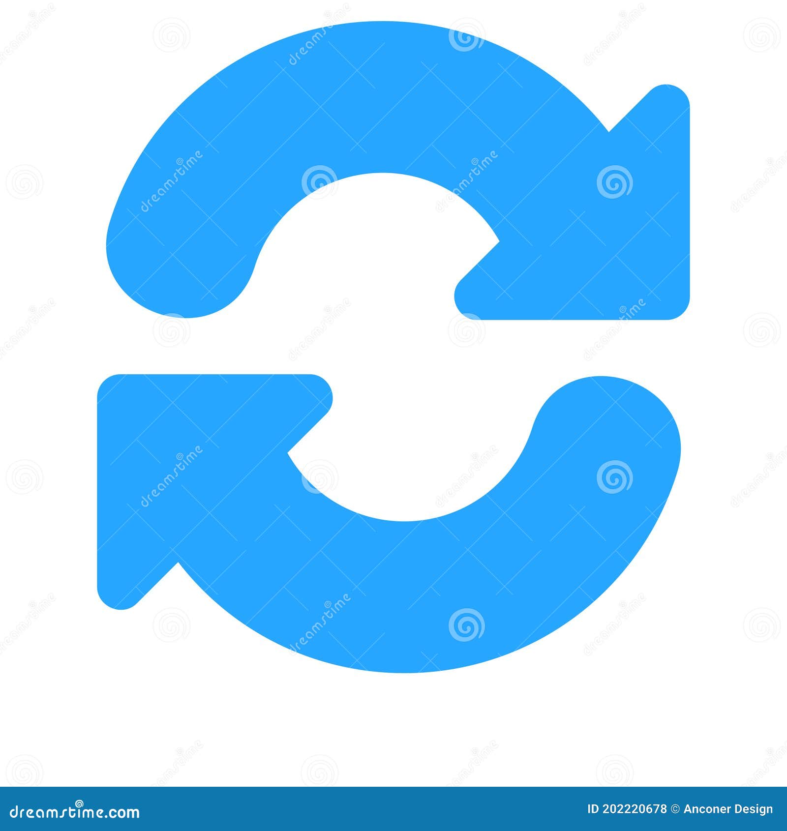 Synchronize Icon In Black Circle Email Sync Symbol Vector Illustration ...