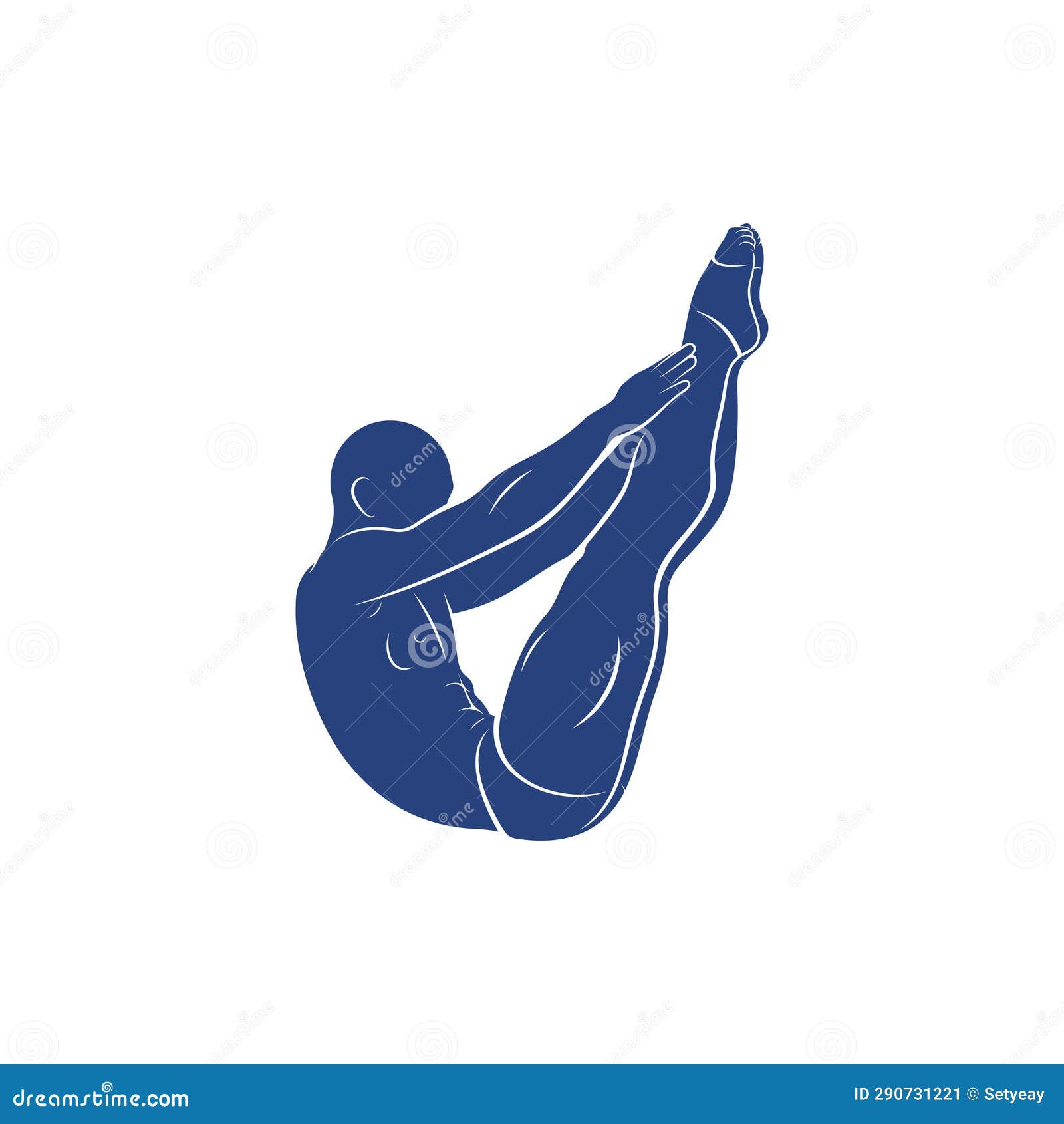 Synchronized Diving Vector Illustration Design. Springboard Platform ...