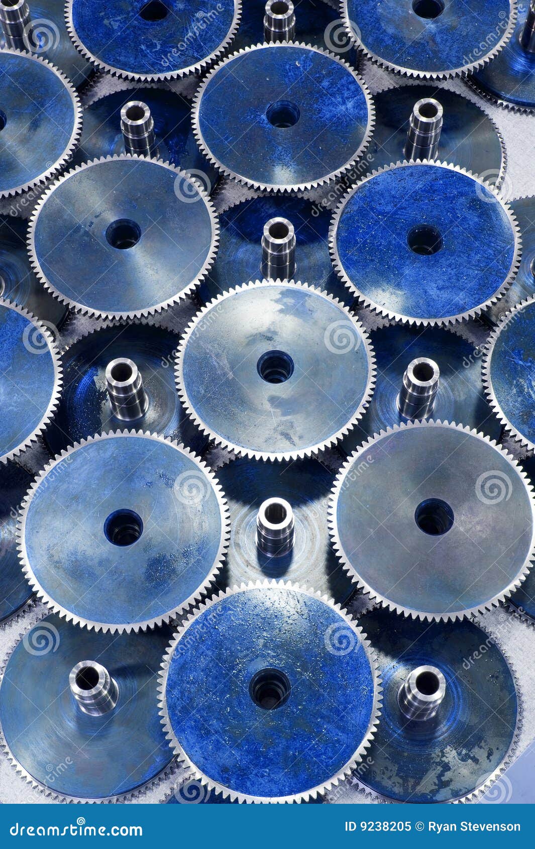 Synchronized Gears stock image. Image of concept, dependency - 9238205
