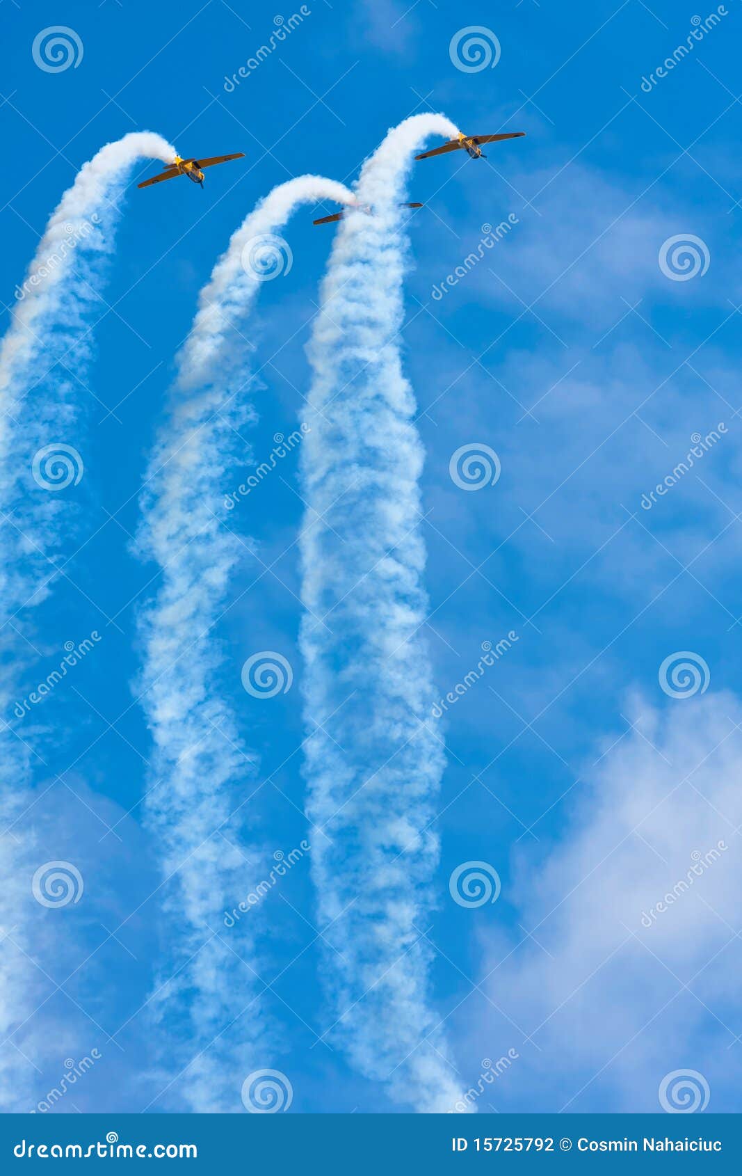Loop De Loop By Six Airplanes Stock Photography | CartoonDealer.com ...