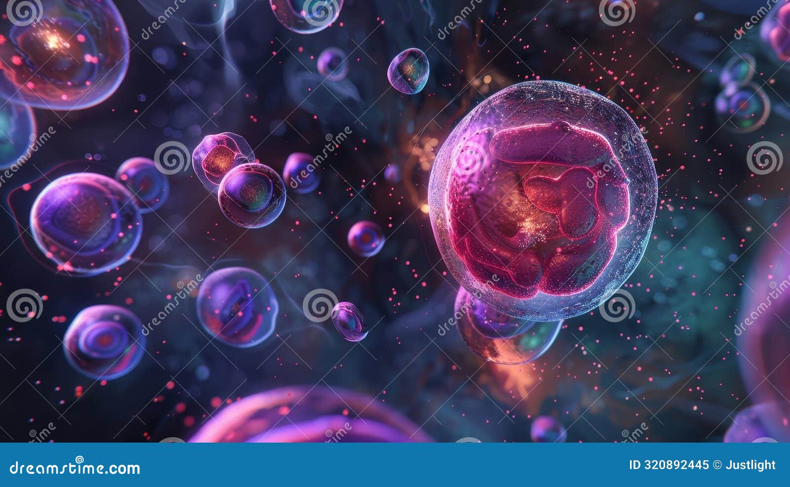 The Synchronized Process of Cytokinesis in a Cell Population with Each ...