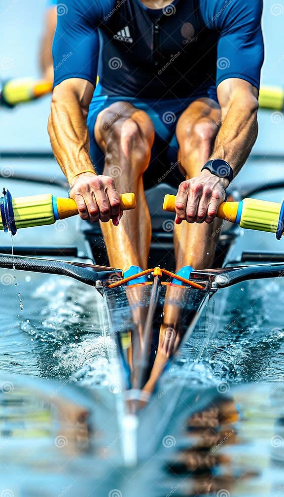 Synchronized Rowers Demonstrate Perfect Teamwork at Summer Olympics ...