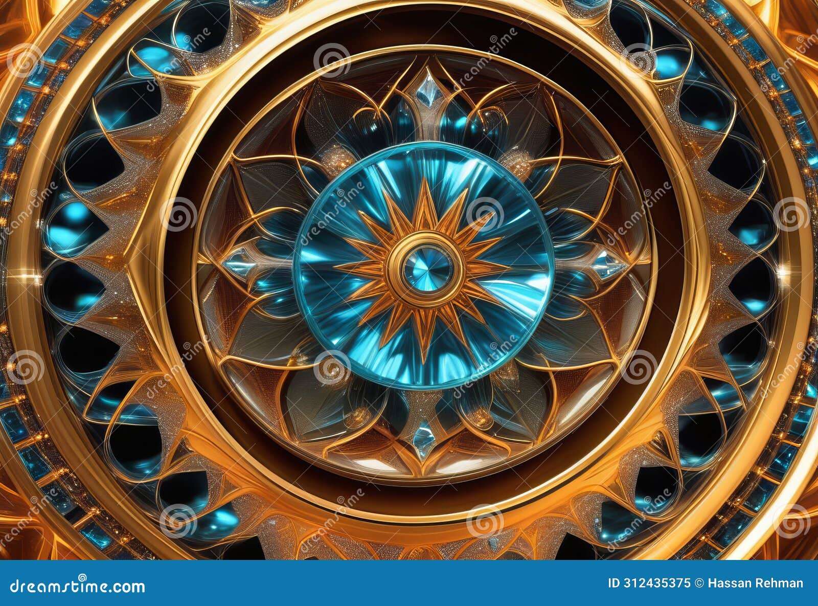 A Synchronized Spectacle of Intricate Design and Enigmatic Eyes Stock ...