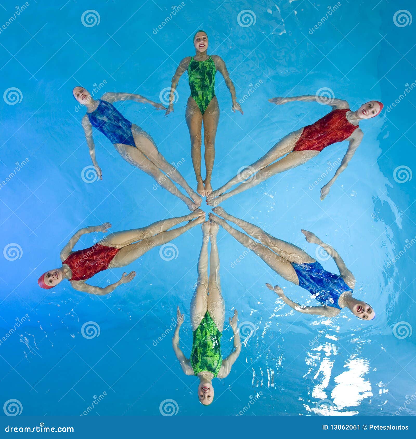 Synchronized Swimmers stock image. Image of adults, synchronized - 13062061 Synchronized Swimmers stock image. Image of adults, synchronized - 13062061
