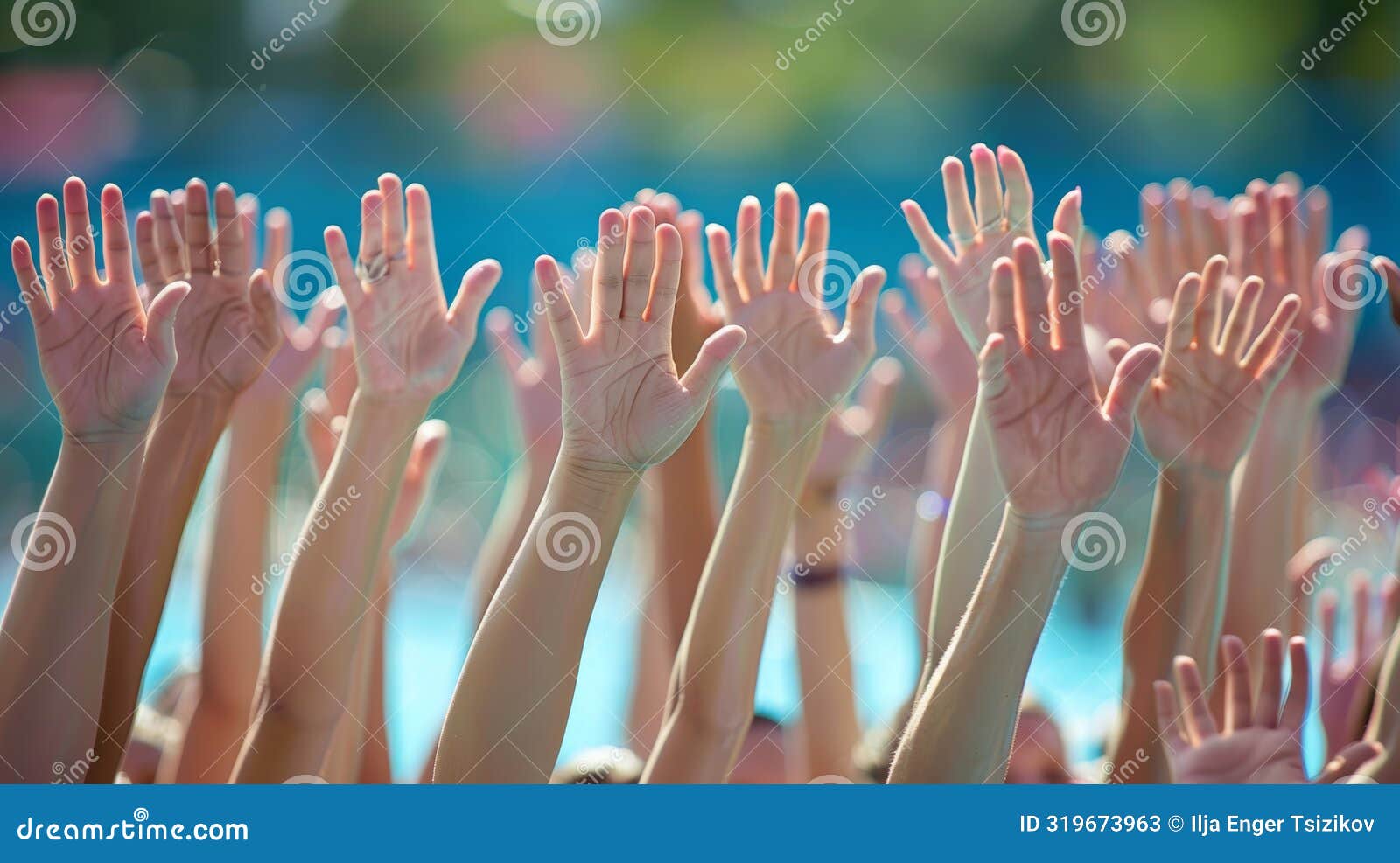 Synchronized Swimmers Exhibiting Perfect Coordination In Routine At ...