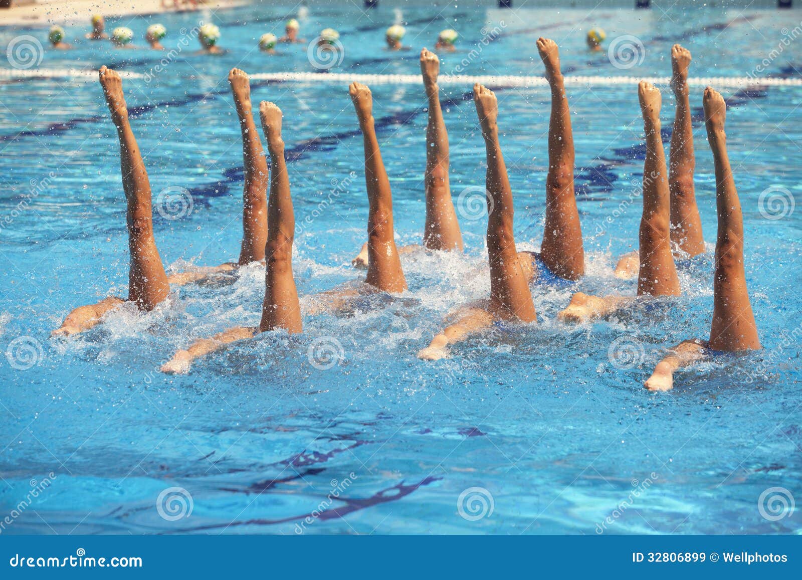 Synchronized swimmers stock image. Image of ballet, sport - 32806899 Synchronized swimmers stock image. Image of ballet, sport - 32806899