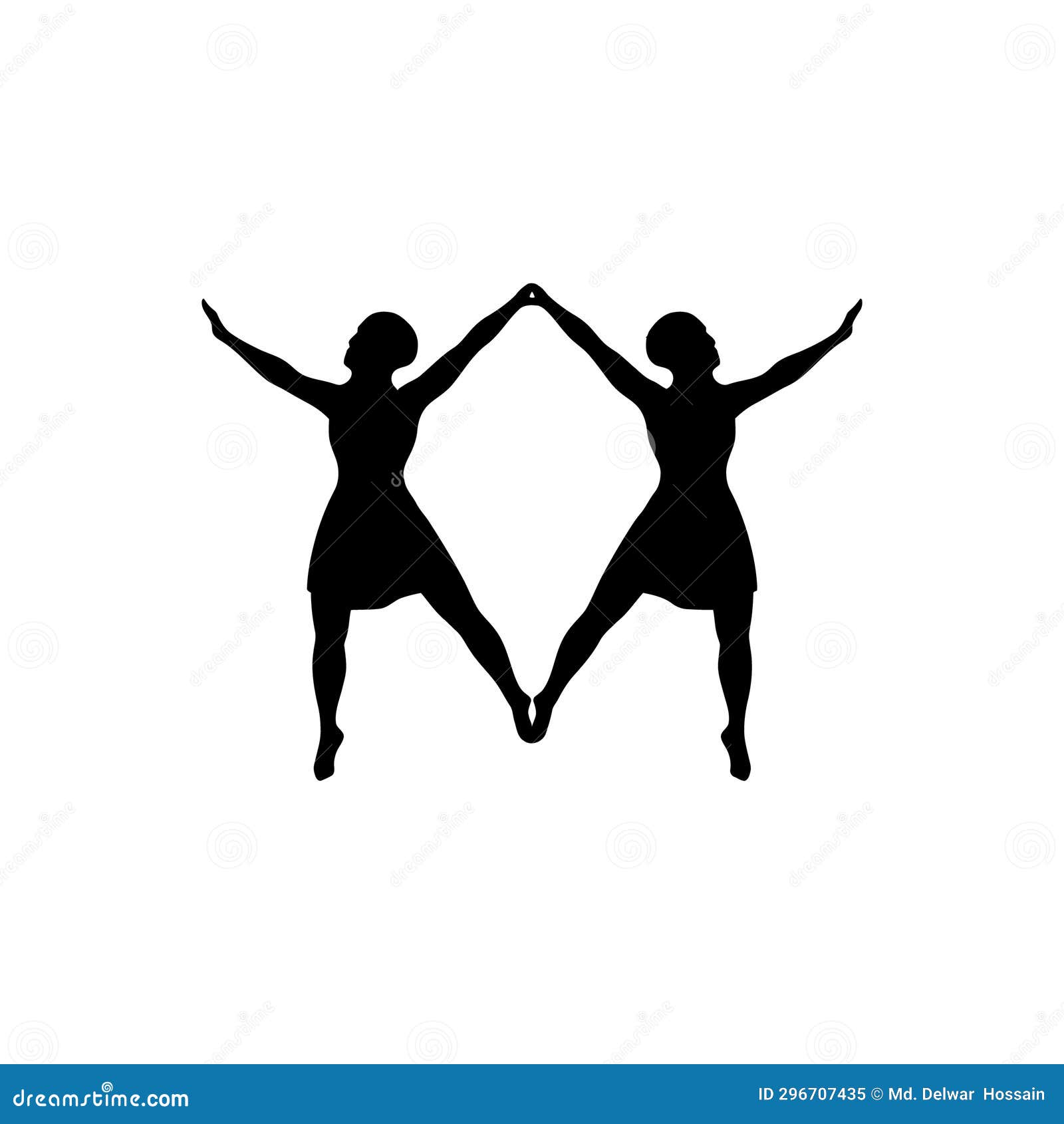 Synchronized Swimming Icon stock vector. Illustration of drawing ...