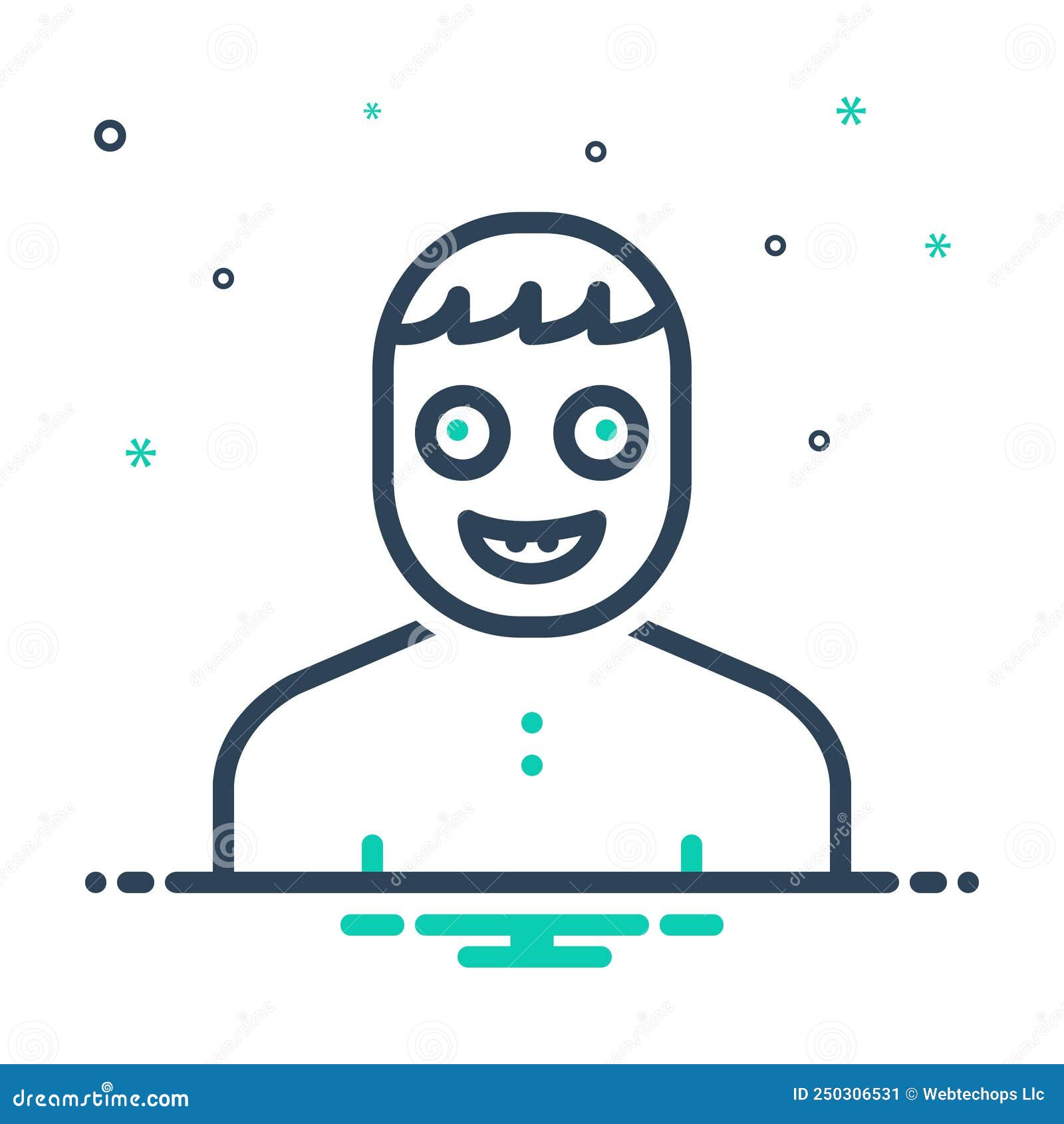 Mix Icon for Syndrome, Disorder and Sickness Stock Illustration ...