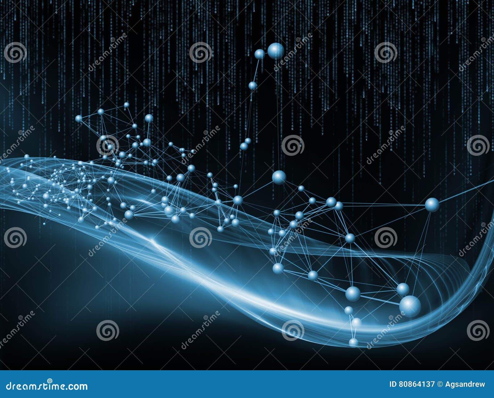 Synergies of Computing stock illustration. Illustration of backdrop ...