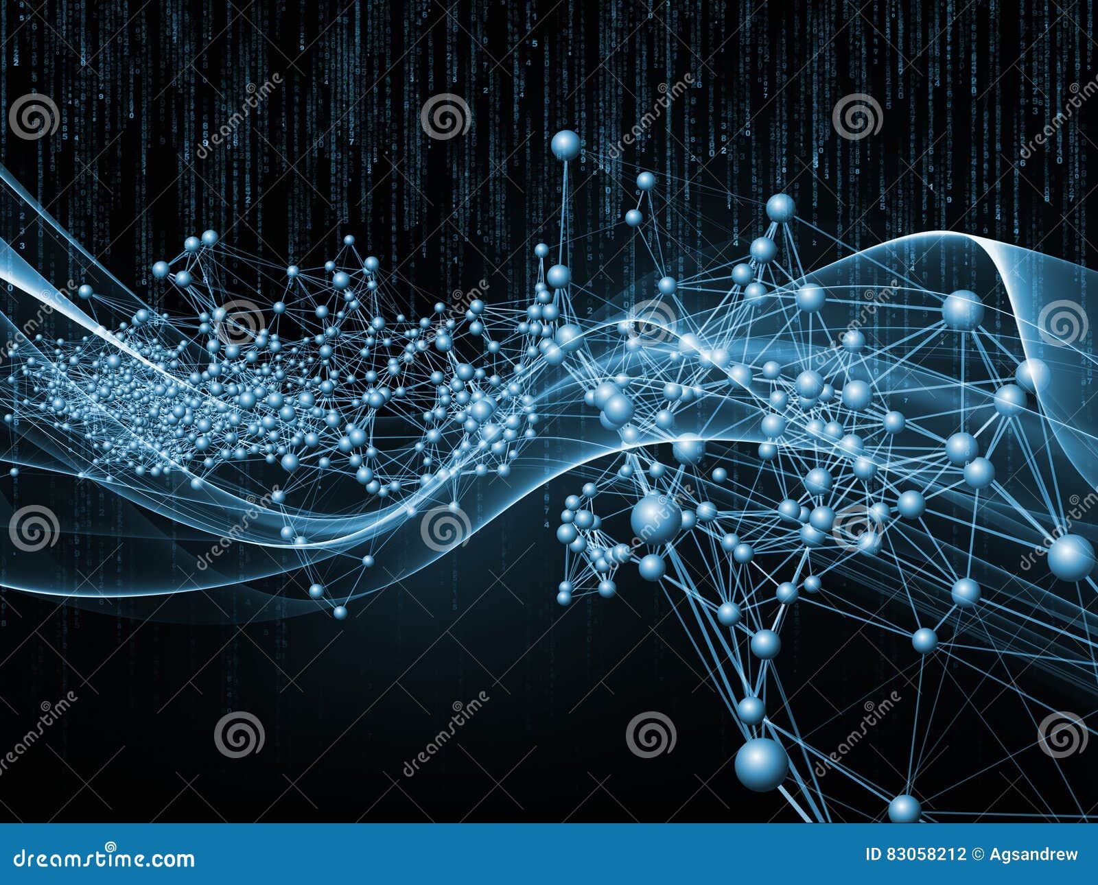 Synergies of Computing stock illustration. Illustration of knowledge ...