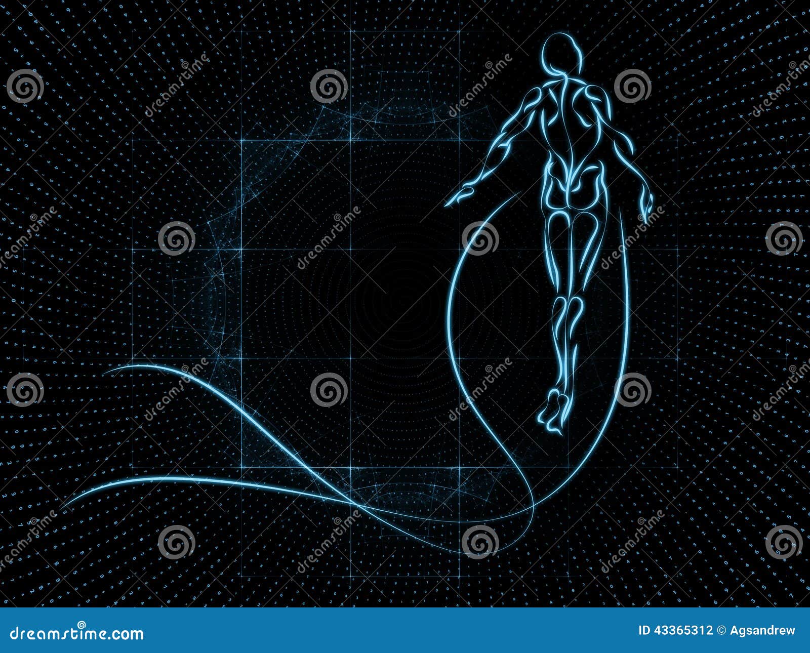 Synergies of Geometry stock illustration. Illustration of flight - 43365312
