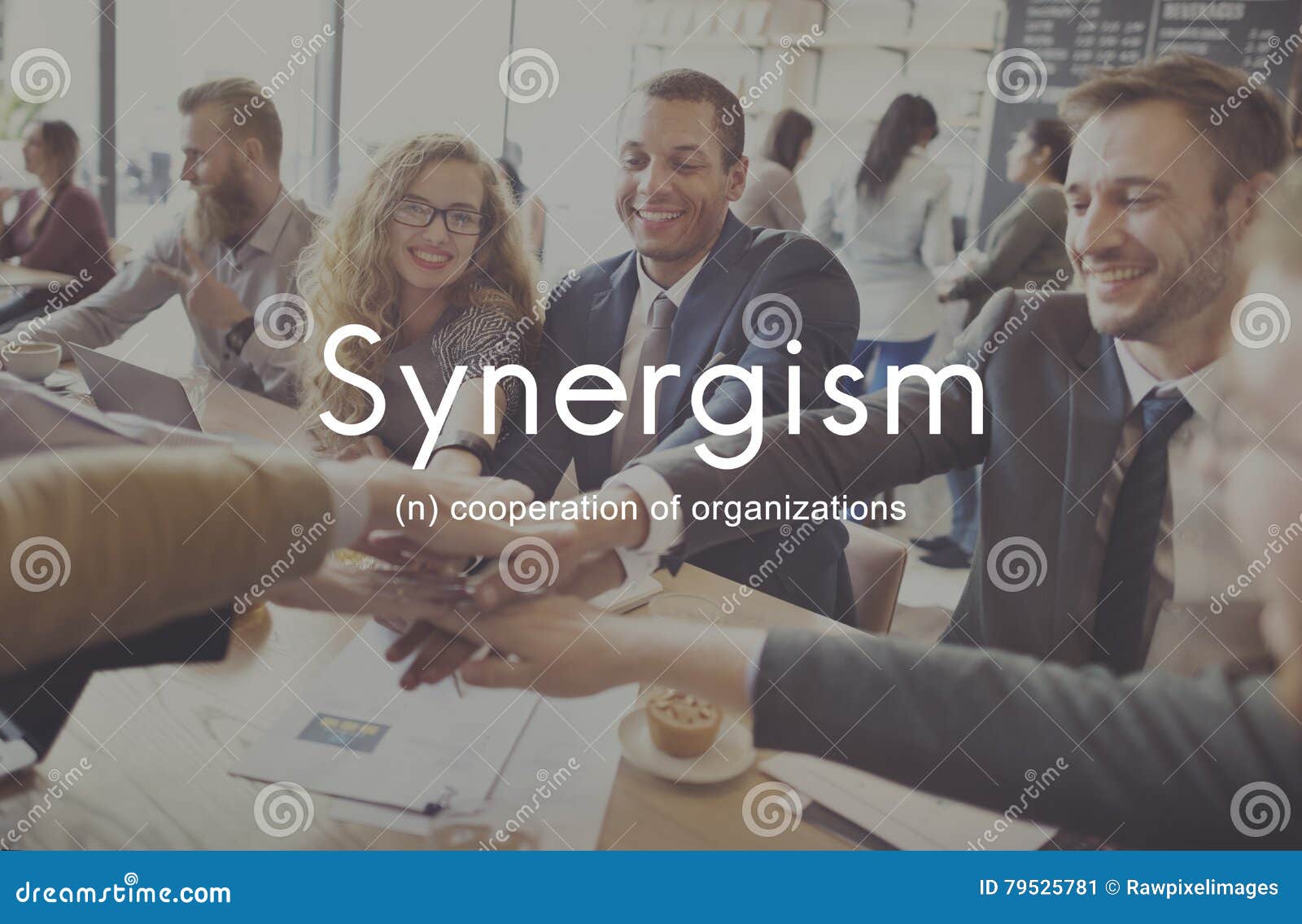 Synergism Team People Graphic Concept Stock Image - Image of alliance ...