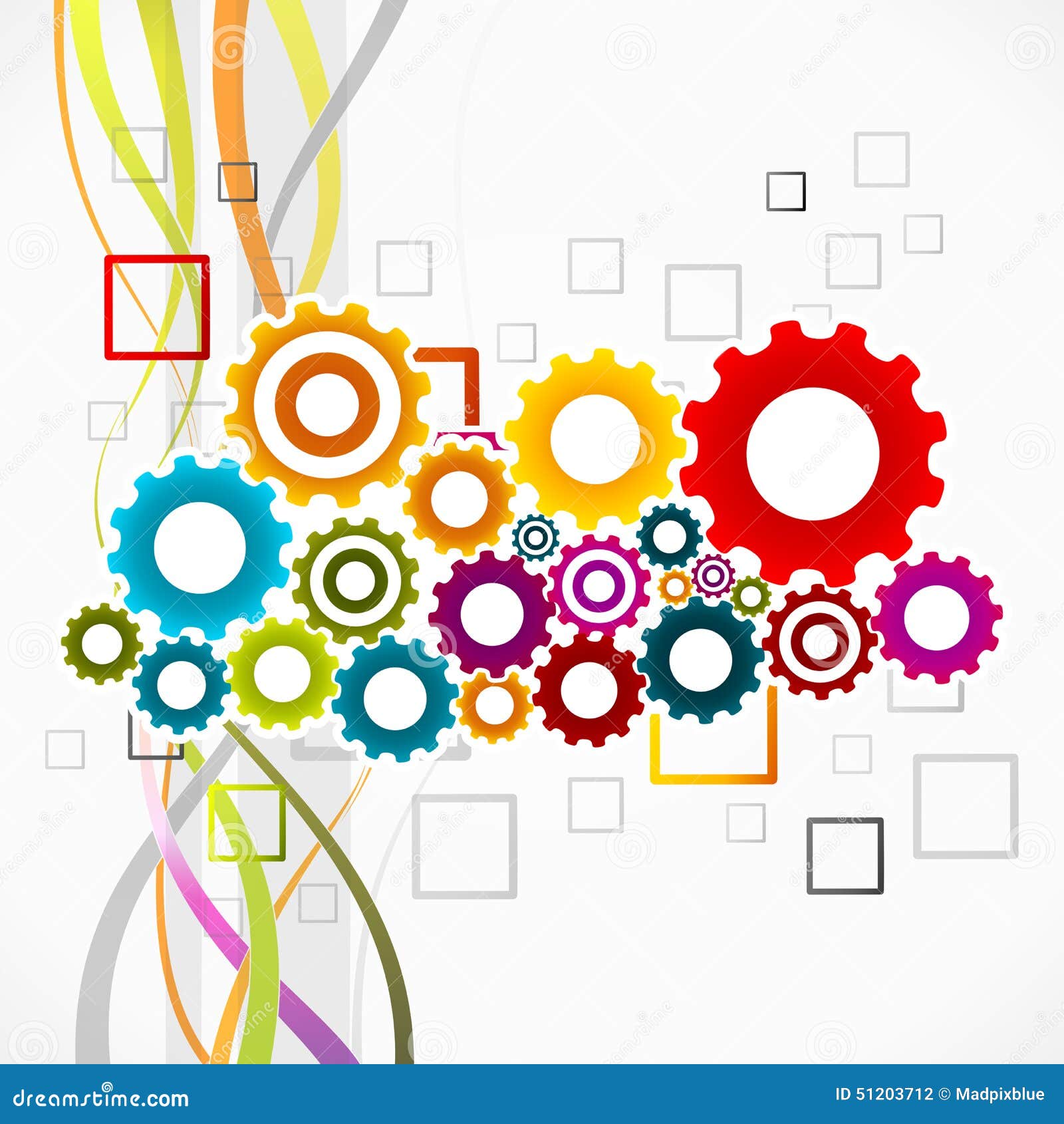 Synergy stock vector. Illustration of icon, abstract - 51203712