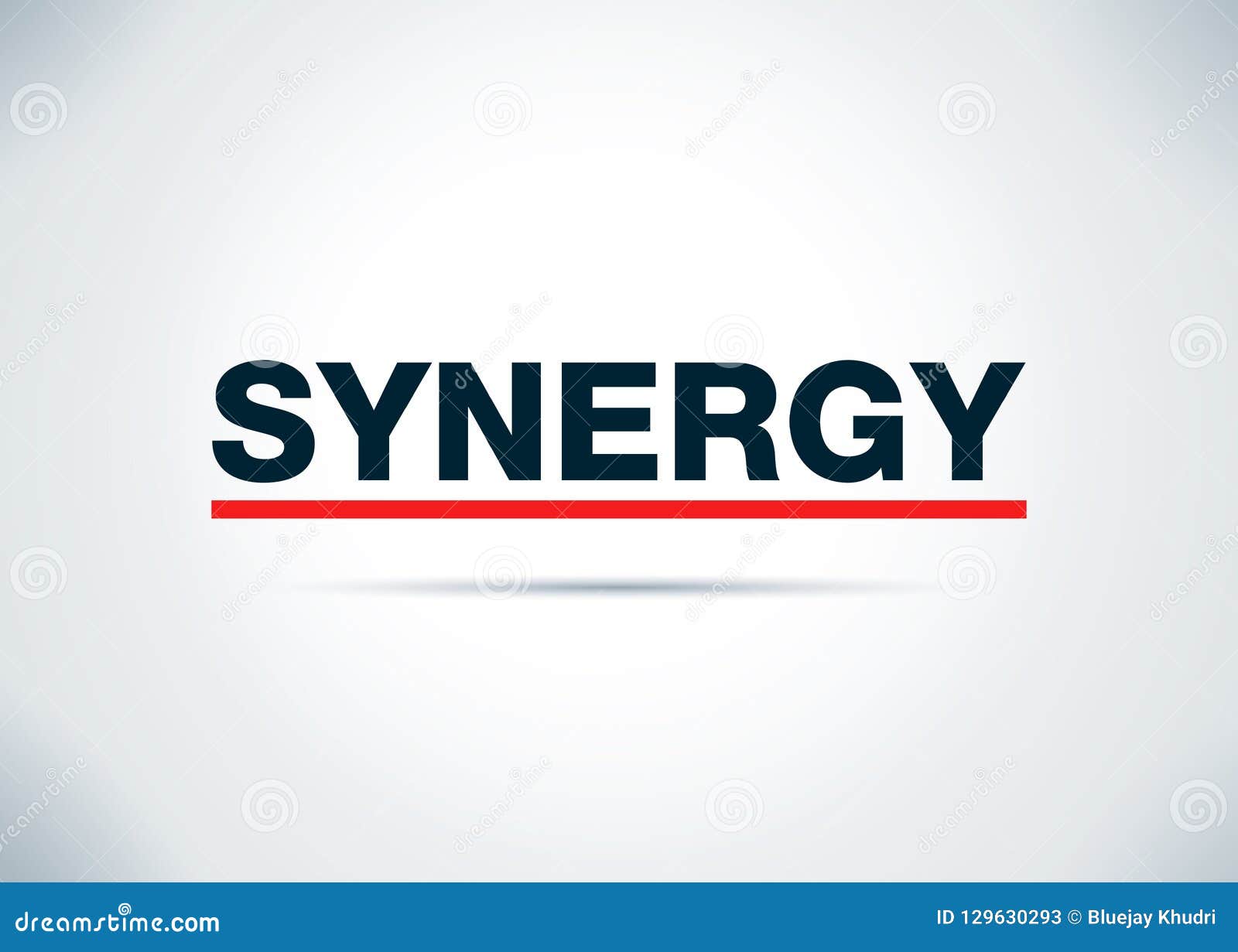 Synergy Abstract Flat Background Design Illustration Stock Illustration ...