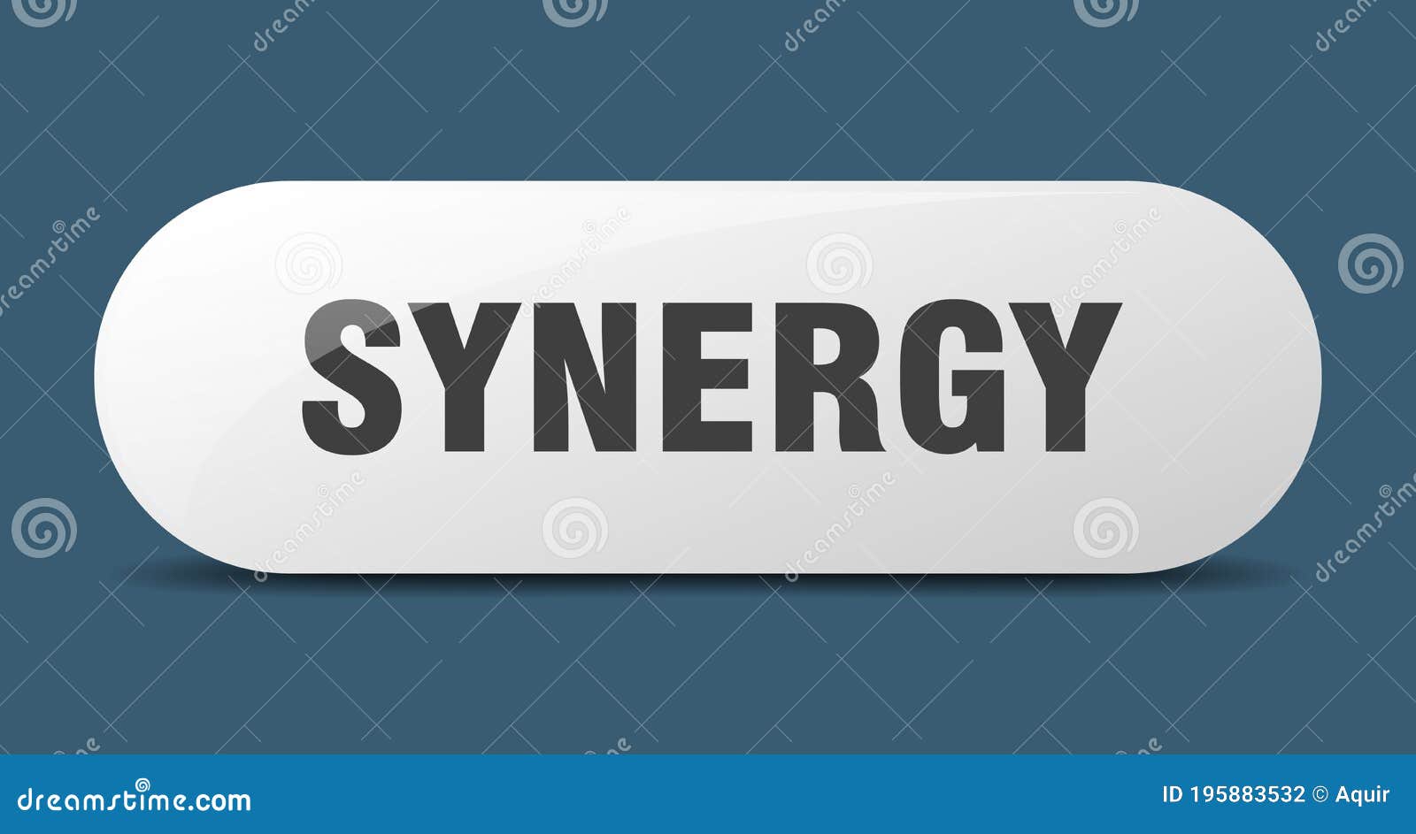 Synergy Button. Synergy Sign. Key. Push Button Stock Vector ...